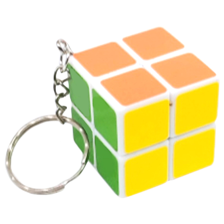 30mm 2x2x2 Magic Cube Keychain White_2x2x2 Mini Cube_Cubezz.com ...
