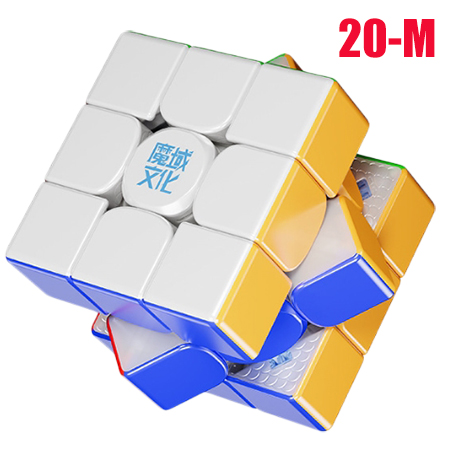 MoYu Super WeiLong V2 Ball-core 20-Magnet Speed Cube Nano Magic Cloth ...