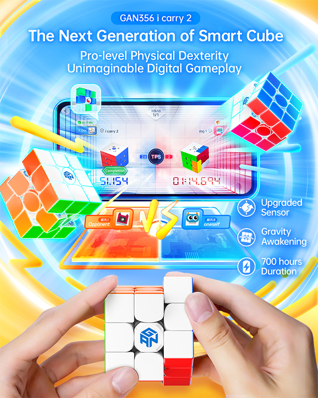 Gan356 i Carry 2 Intelligent Cube_3x3x3_Cubezz.com: Professional Puzzle ...