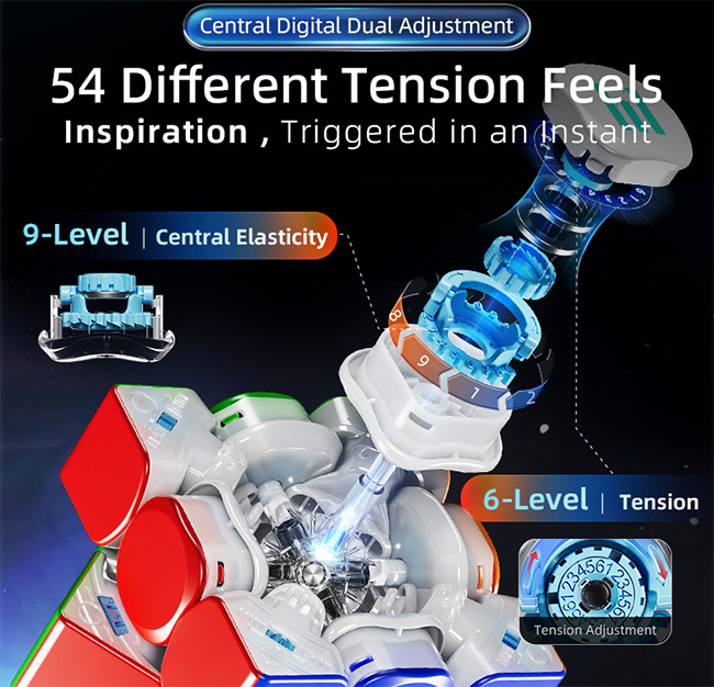 HuaMeng TG 3x3x3 Cube MagLev Core Version_3x3x3_Cubezz.com ...