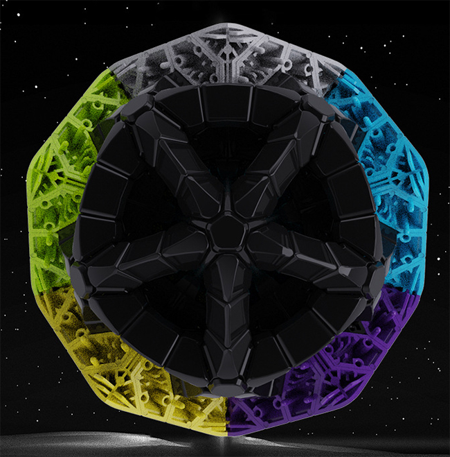 YuXin Huanglong Master Kilominx Magic Cube Stickerless_Megaminx ...