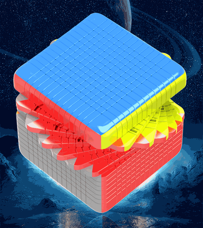 YuXin Huanglong 14x14x14 Magic Cube Stickerless_5x5x5 & Up_Cubezz.com ...